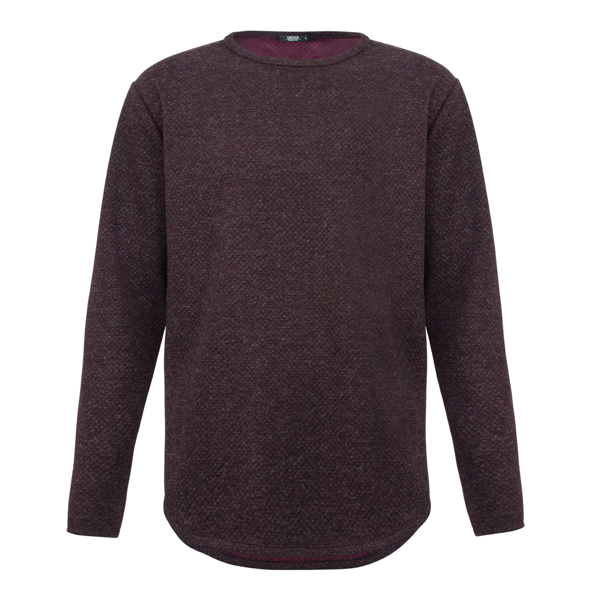Vintage Jacquared Knit Dark Mauve – UCXX