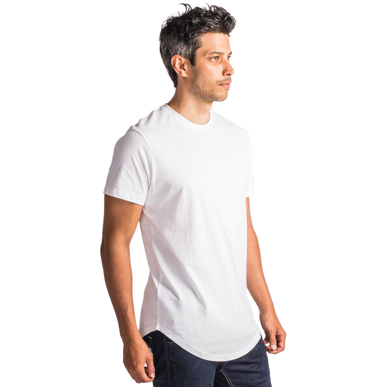 White Scoop T-Shirt – UCXX