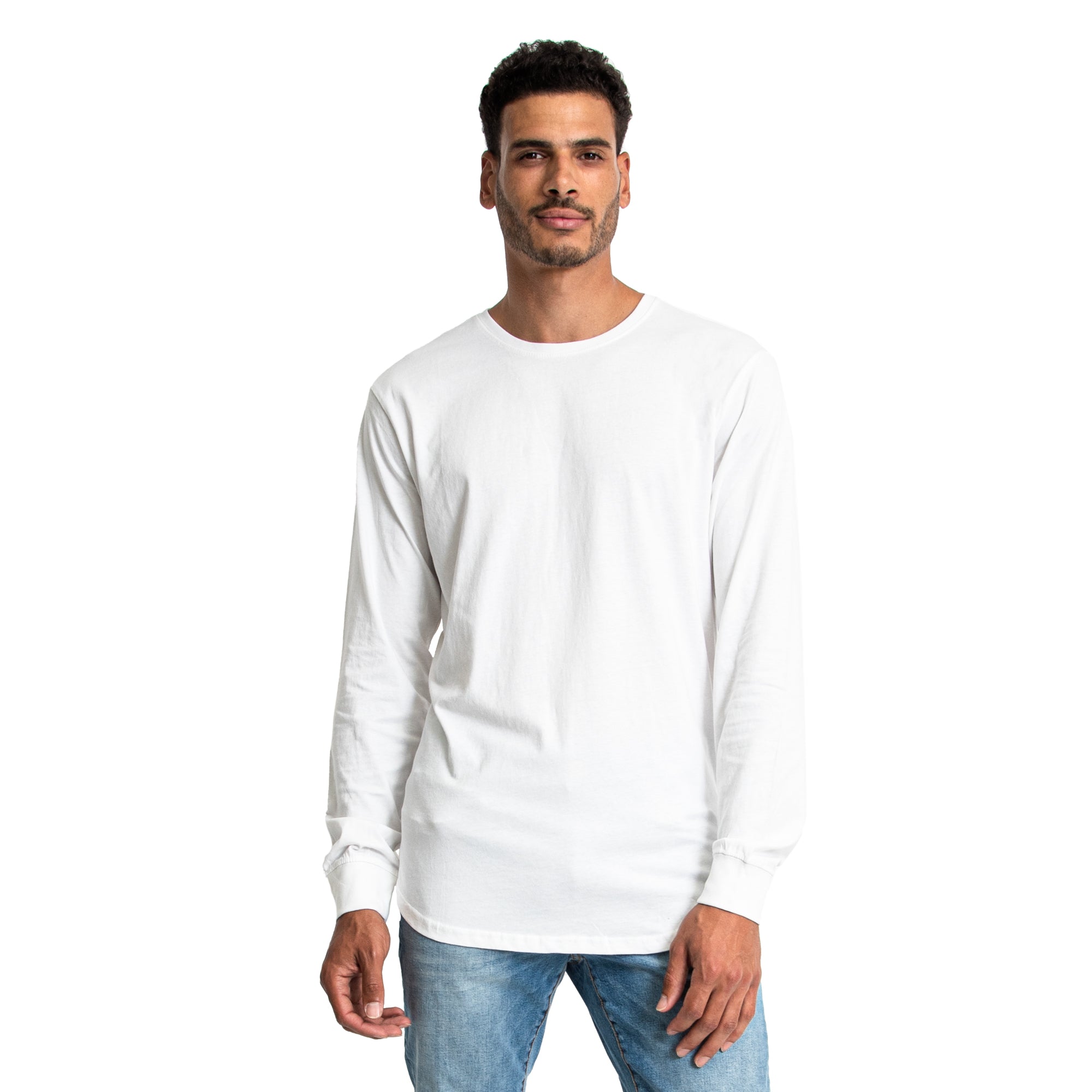 White Scoop Long Sleeve – UCXX